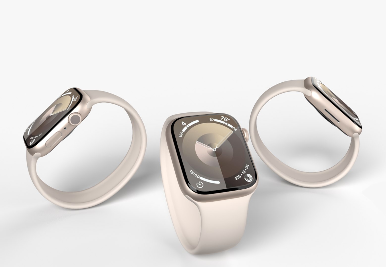 Apple Watch Series 9 All Colors Model - TurboSquid 2132509