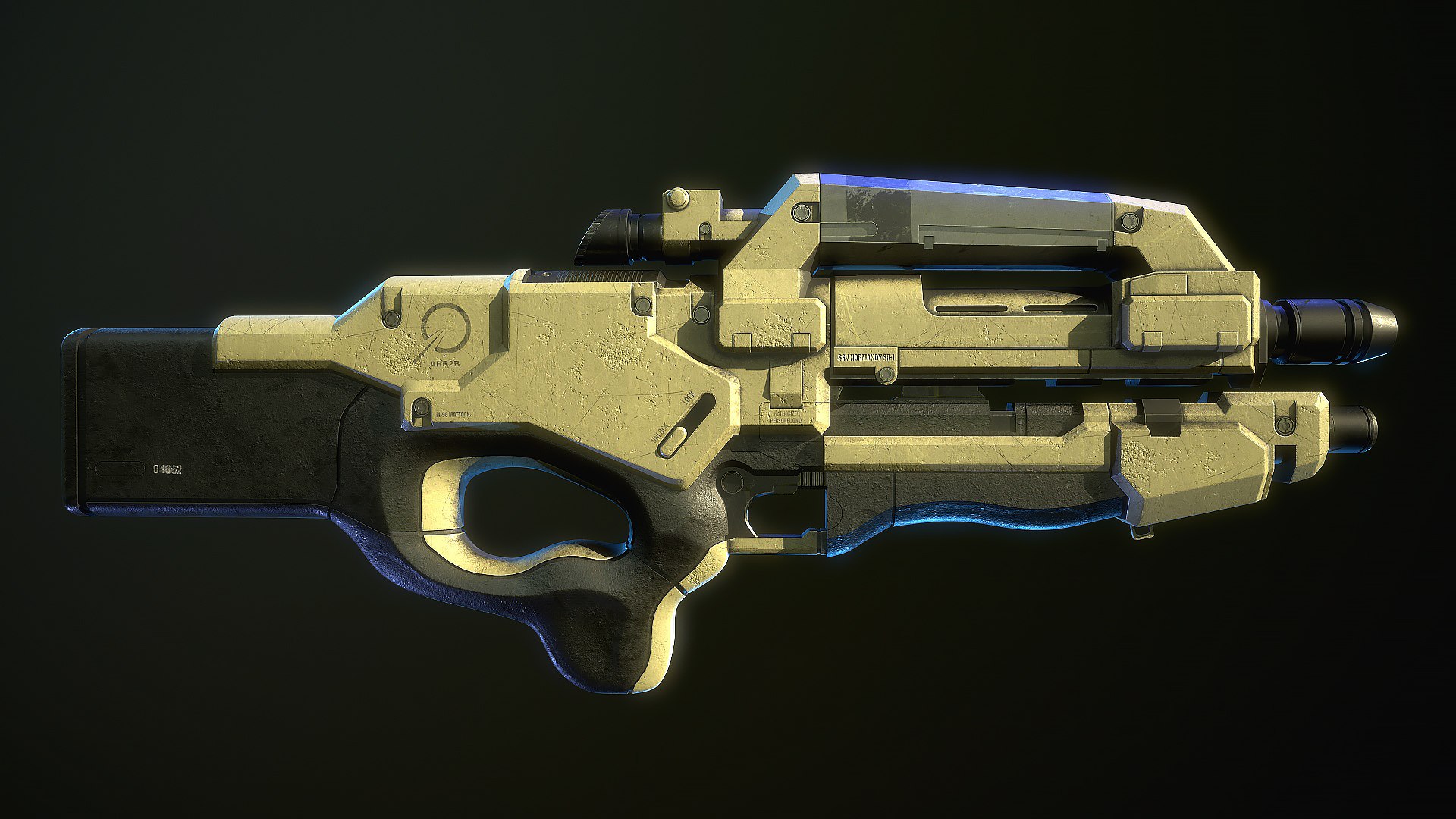 M96 Mattock Mass Effect 3D Model - TurboSquid 2021079