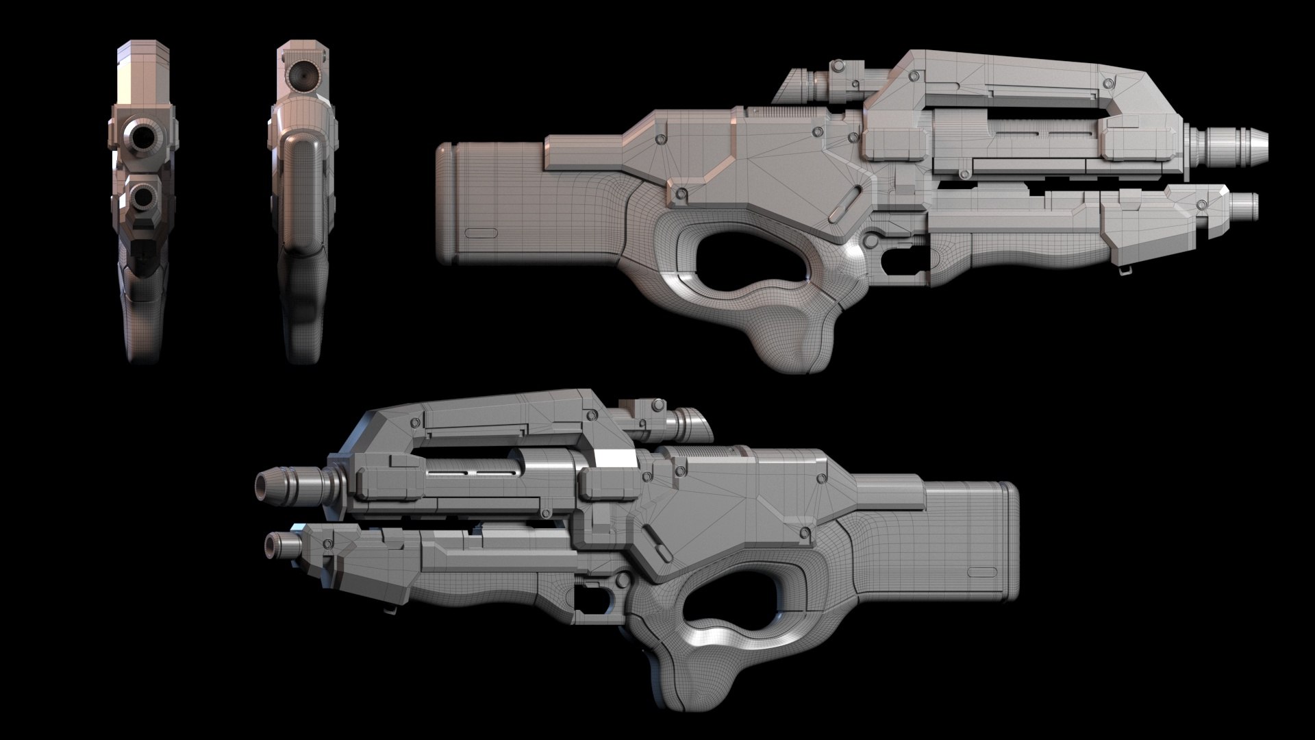 M96 Mattock Mass Effect 3D Model - TurboSquid 2021079