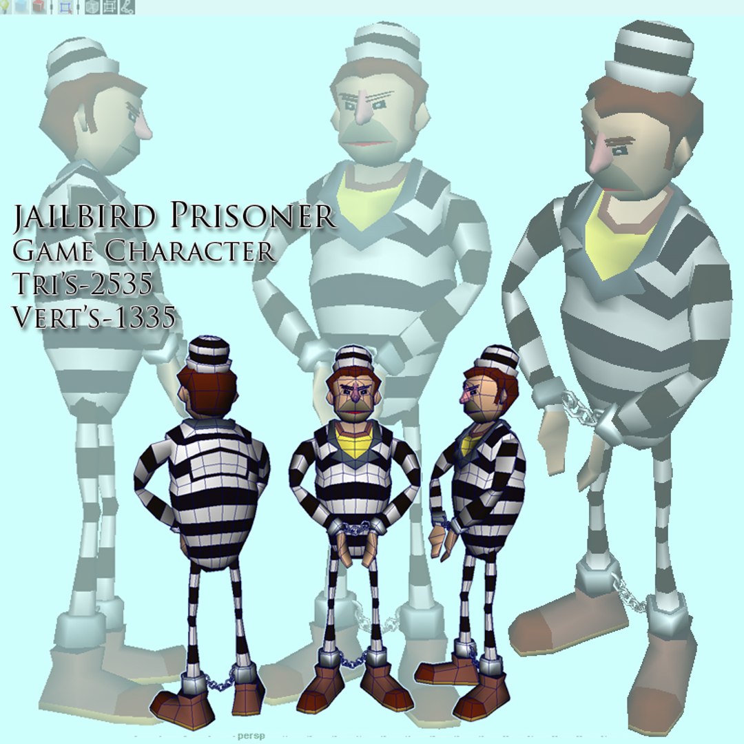 Prisoner Character Man Ma