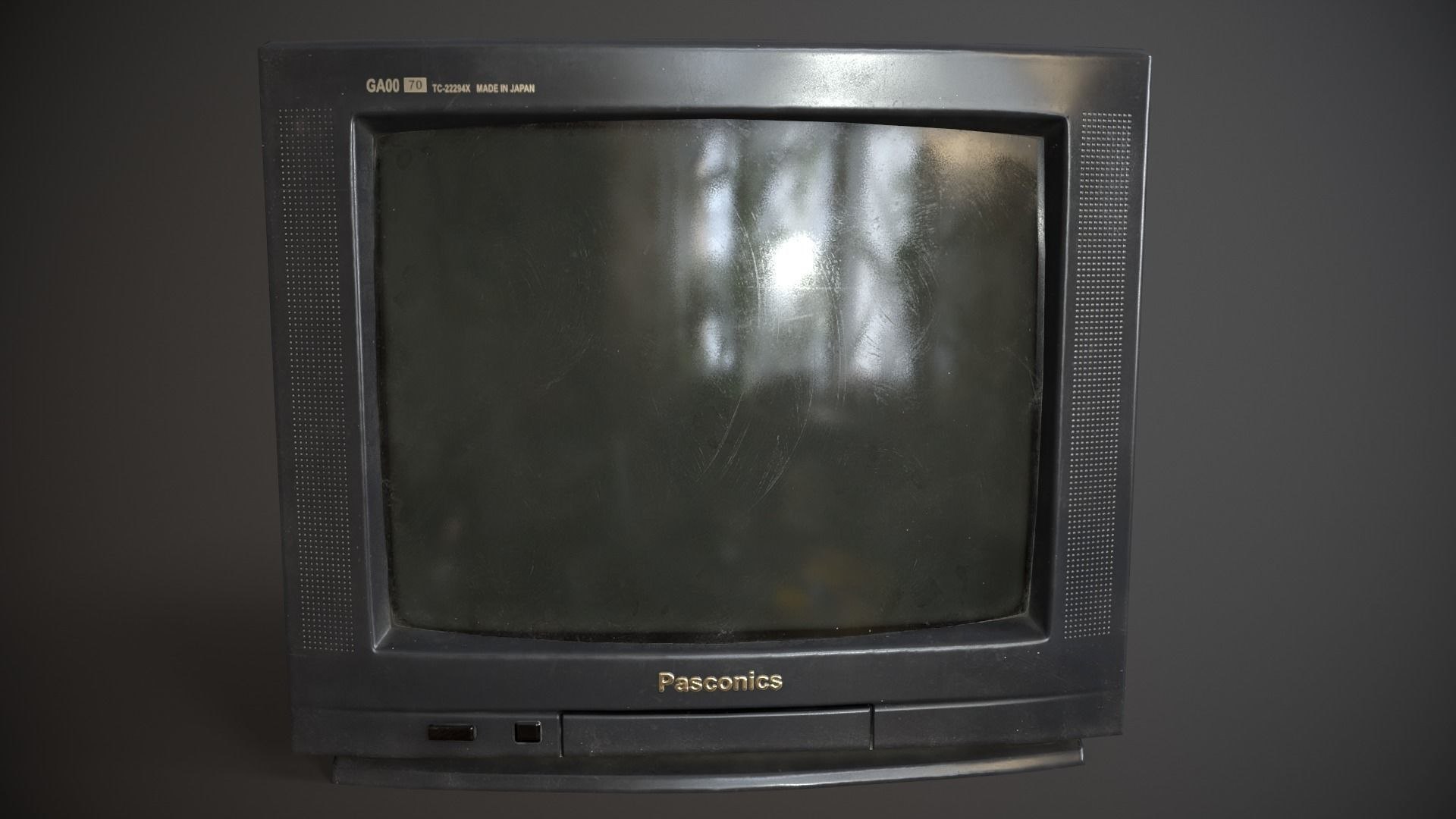 3D TV Retro 90s - TurboSquid 1949799