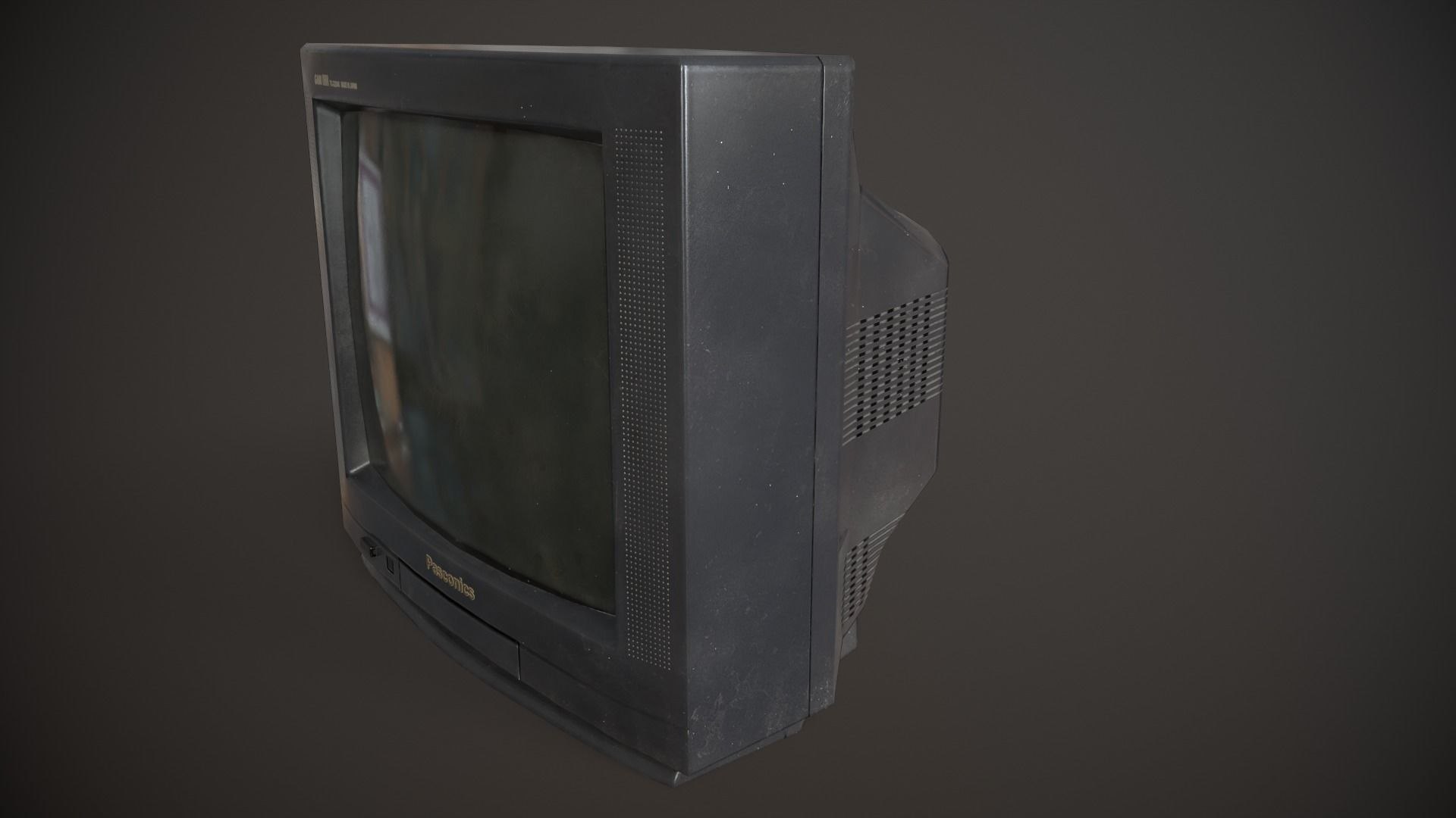 3D TV Retro 90s - TurboSquid 1949799