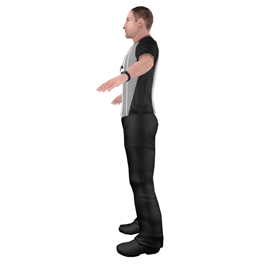 3D Basketball Referee Model - TurboSquid 1350268