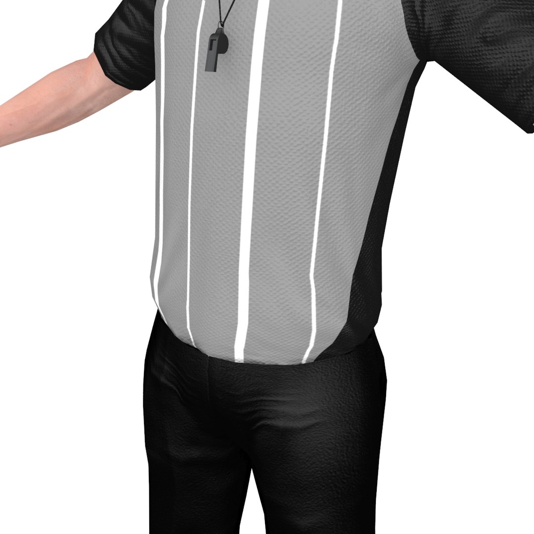 3D Basketball Referee Model - TurboSquid 1350268