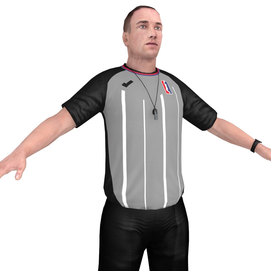 3D Basketball Referee Model - TurboSquid 1350268