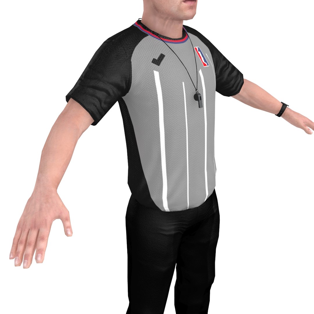 3D Basketball Referee Model - TurboSquid 1350268