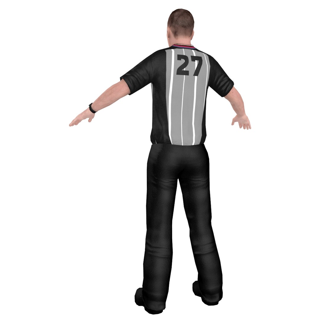 3D Basketball Referee Model - TurboSquid 1350268