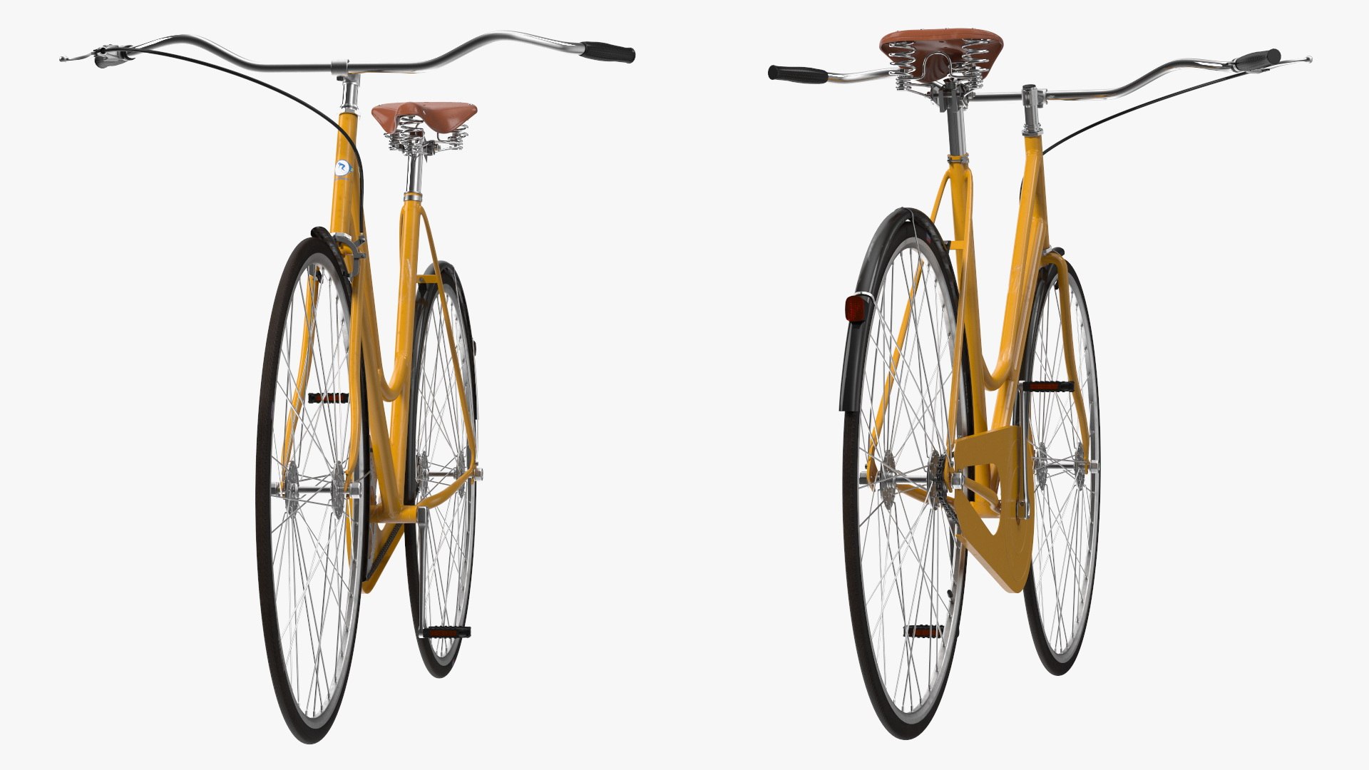 Classic City Bicycle 3D Model - TurboSquid 2284111