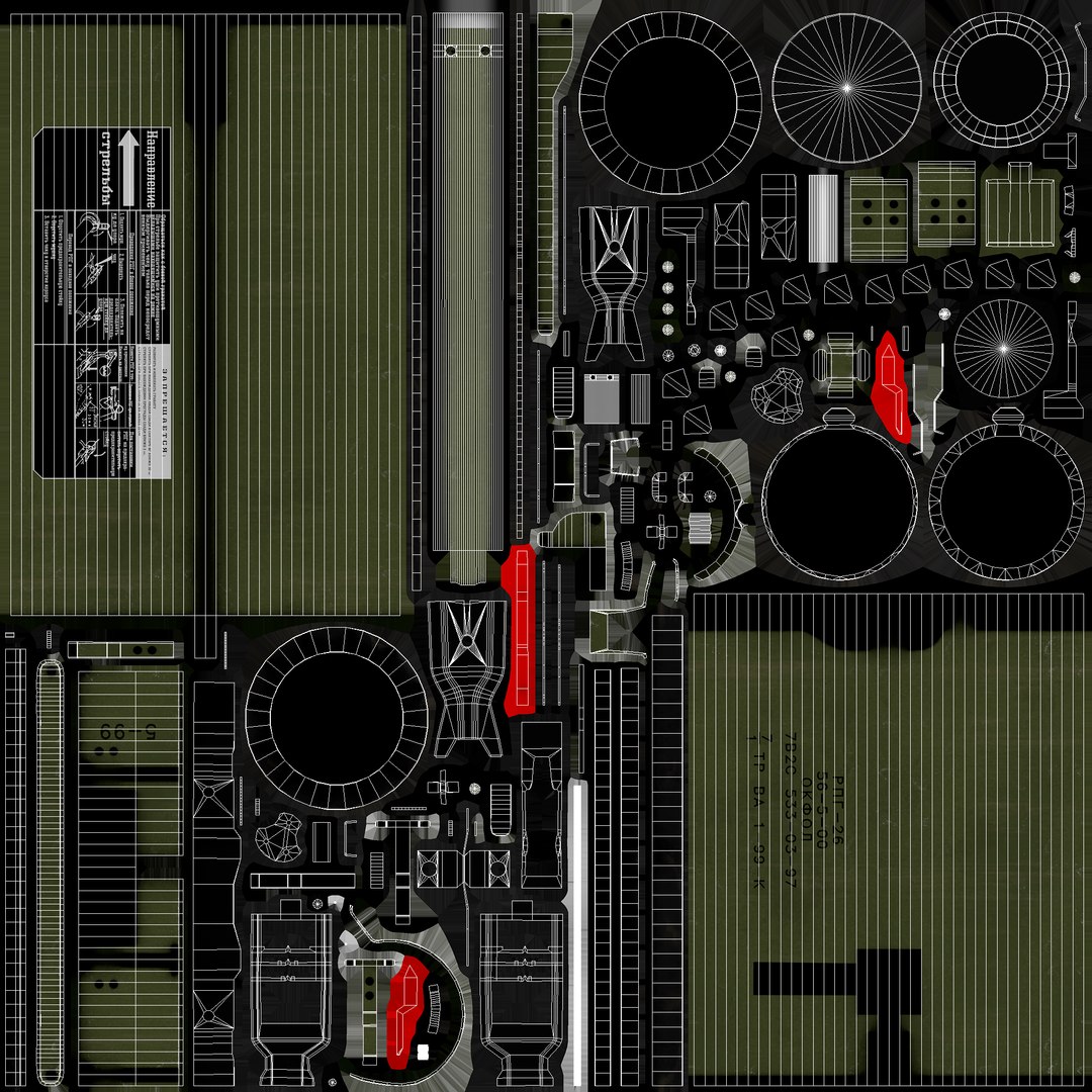 3D RPG-26 Aglen - TurboSquid 1980571