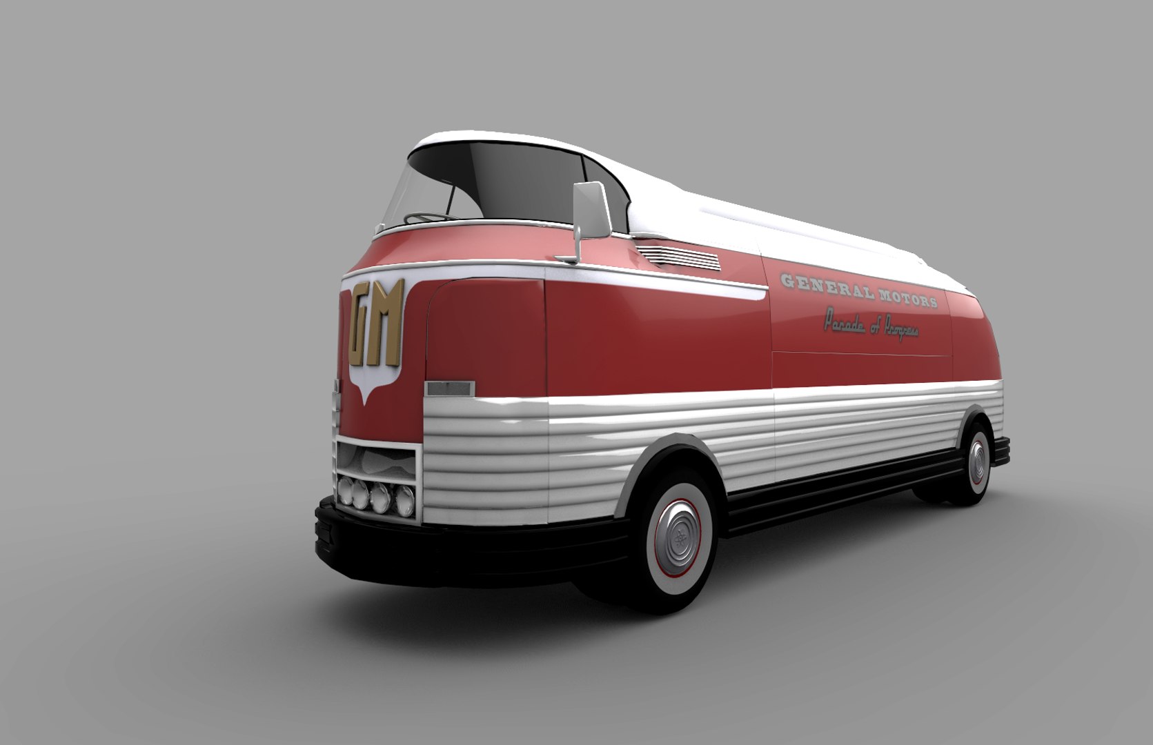 Gm Futurliner 3ds