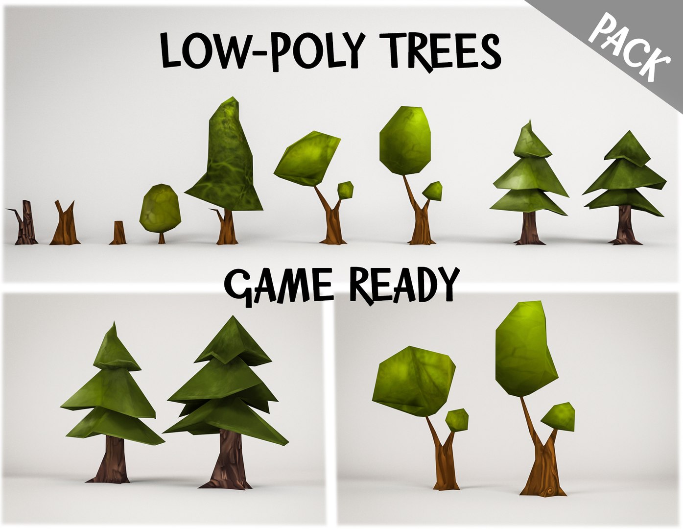 Trees Games Polys Model - TurboSquid 1190546