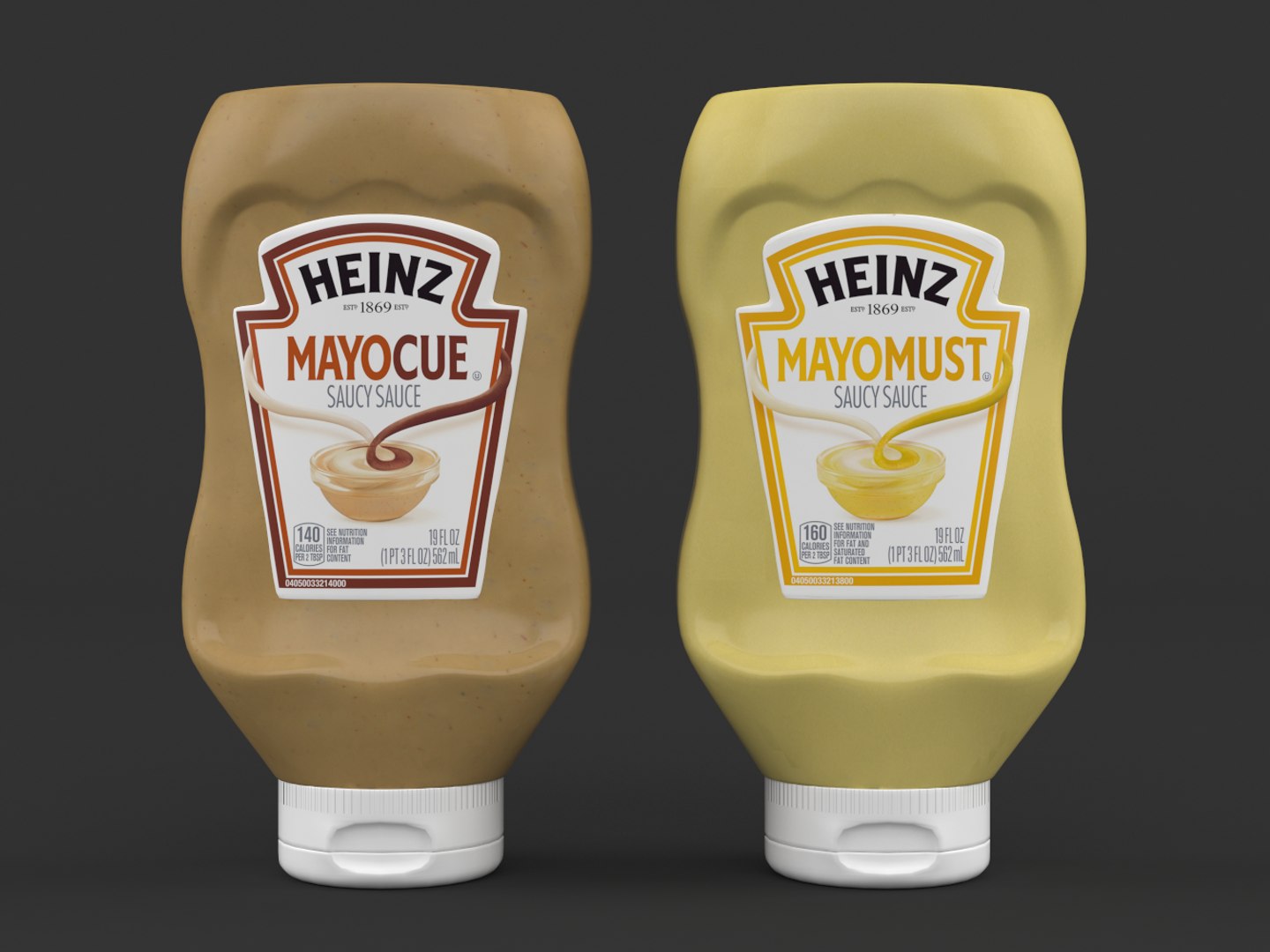 Heinz Mayomust Mayonnaise 3D Model - TurboSquid 1629980