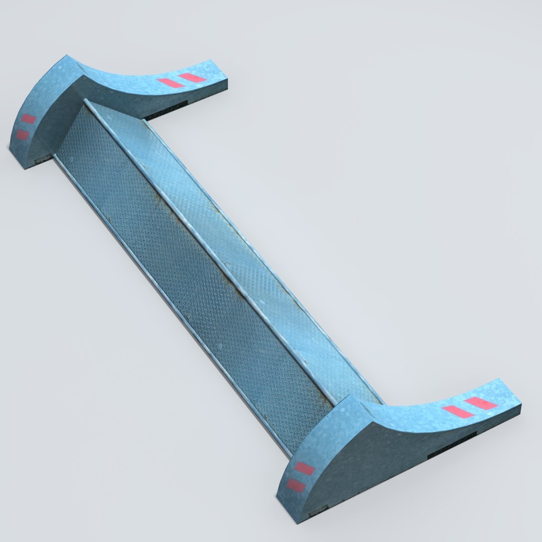 3ds Max Steel Road