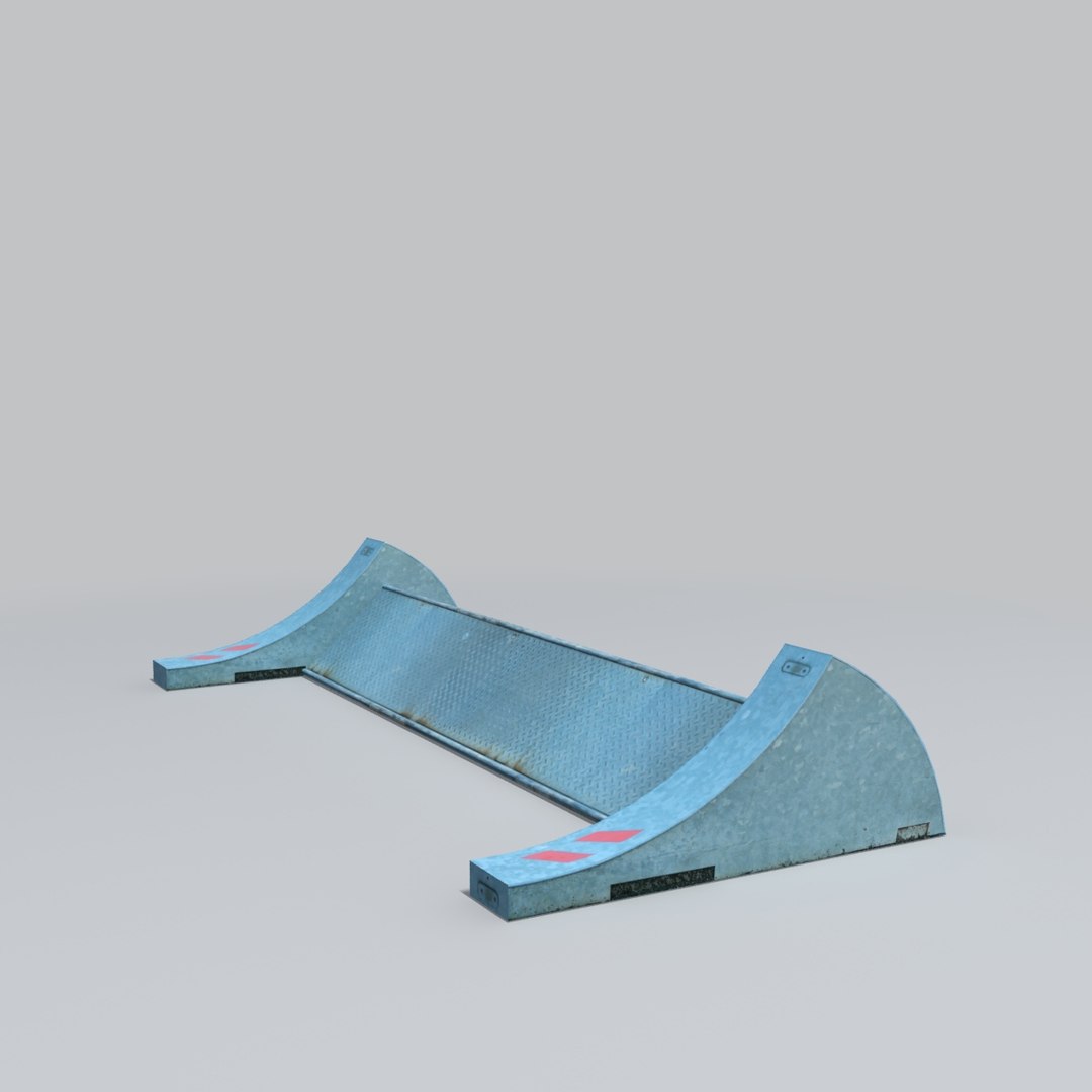 3ds Max Steel Road