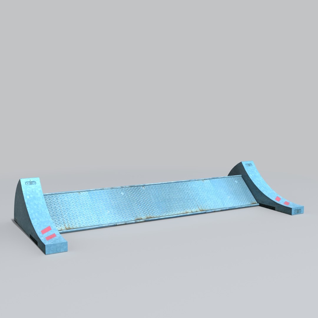 3ds Max Steel Road