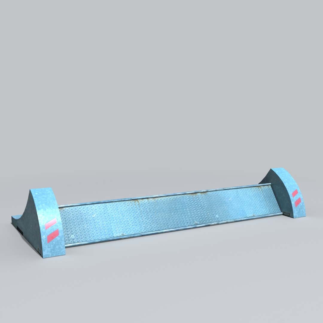 3ds Max Steel Road
