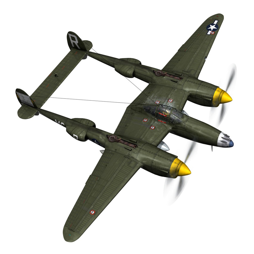 3d Lockheed Lightning - Gentle