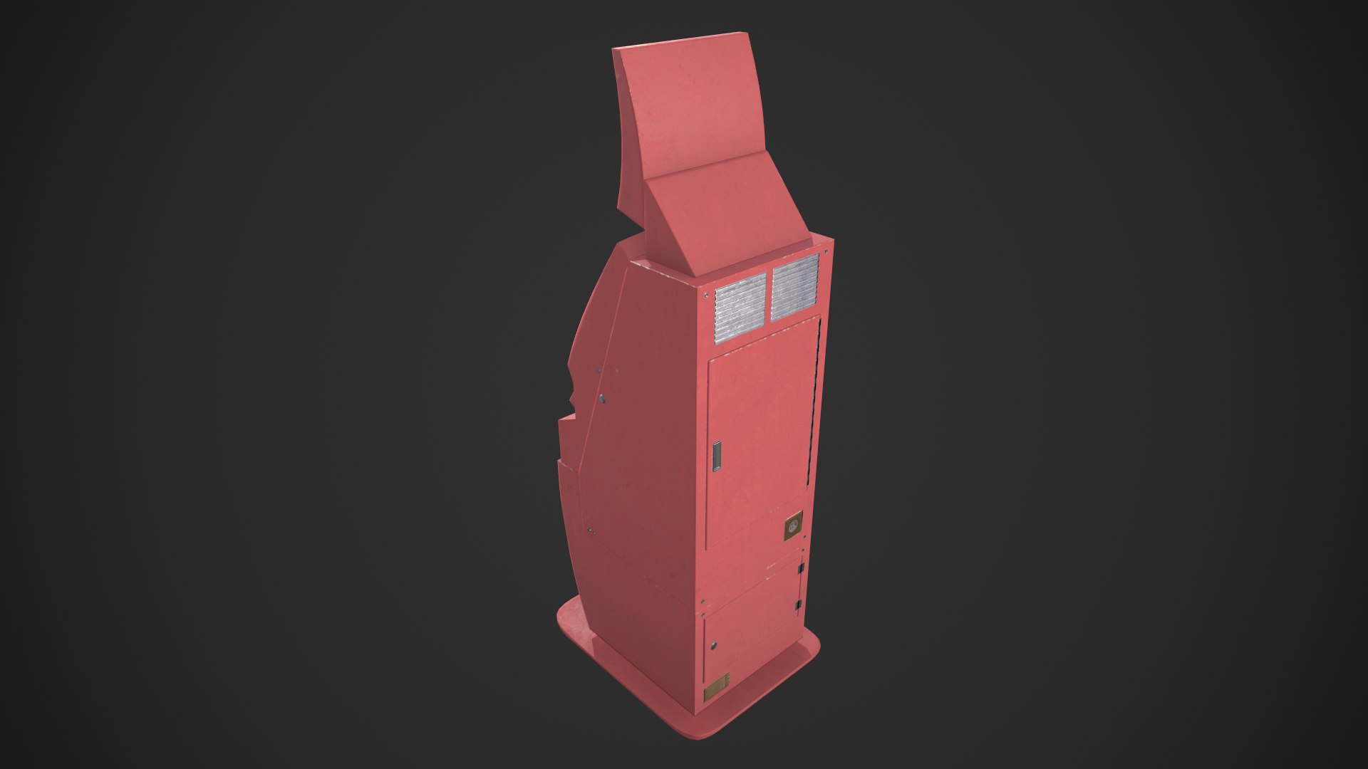 3D Ticket Machine Terminal Model - TurboSquid 2102814