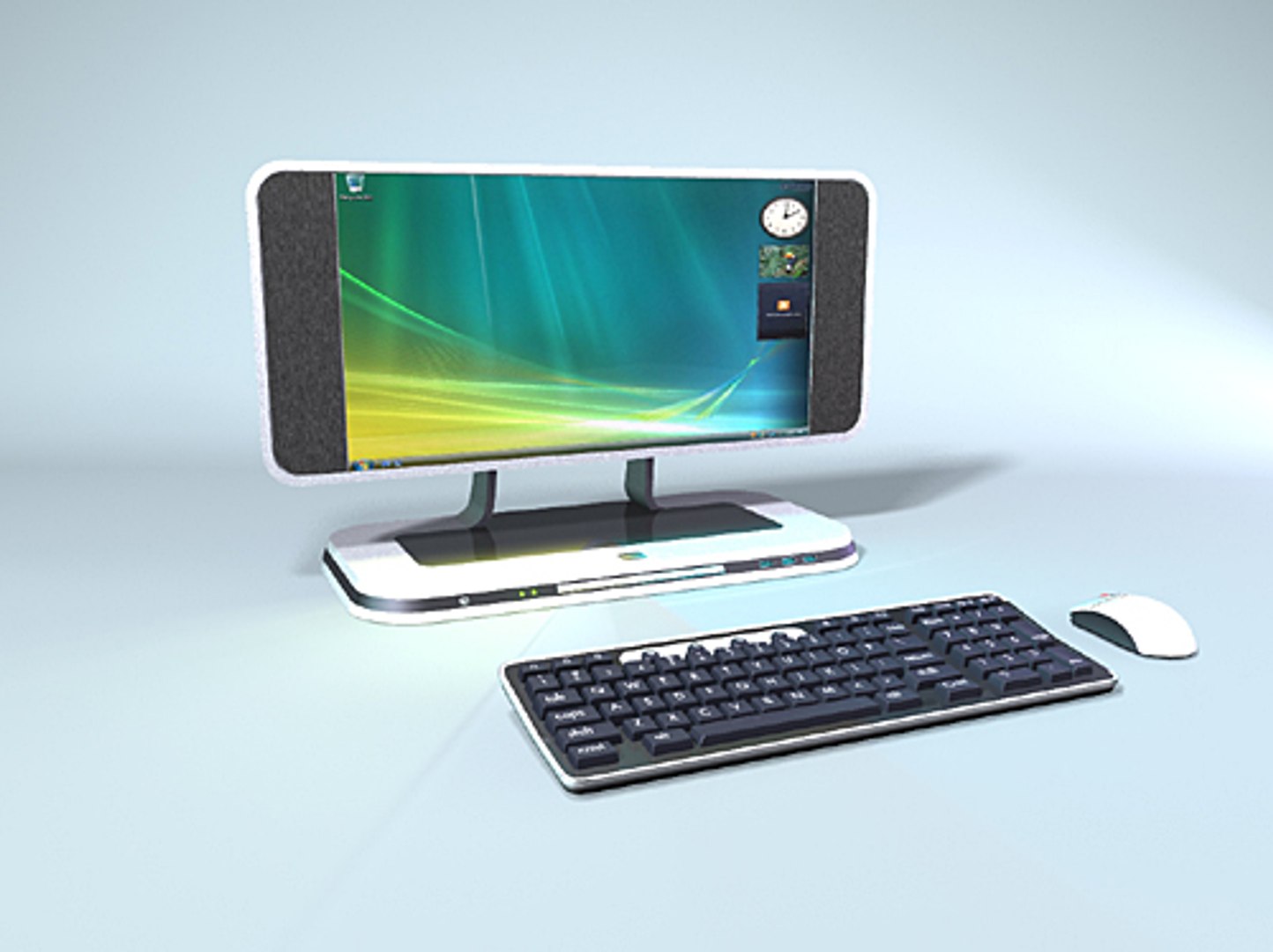 Pc Design Keyboard Versions 3d Ma
