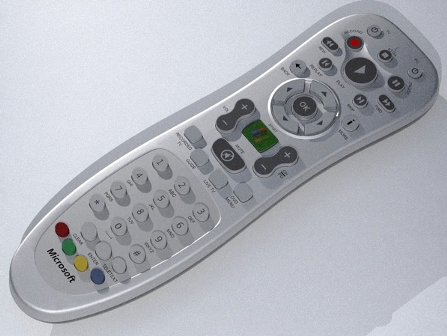 3d Media Center Remote Control