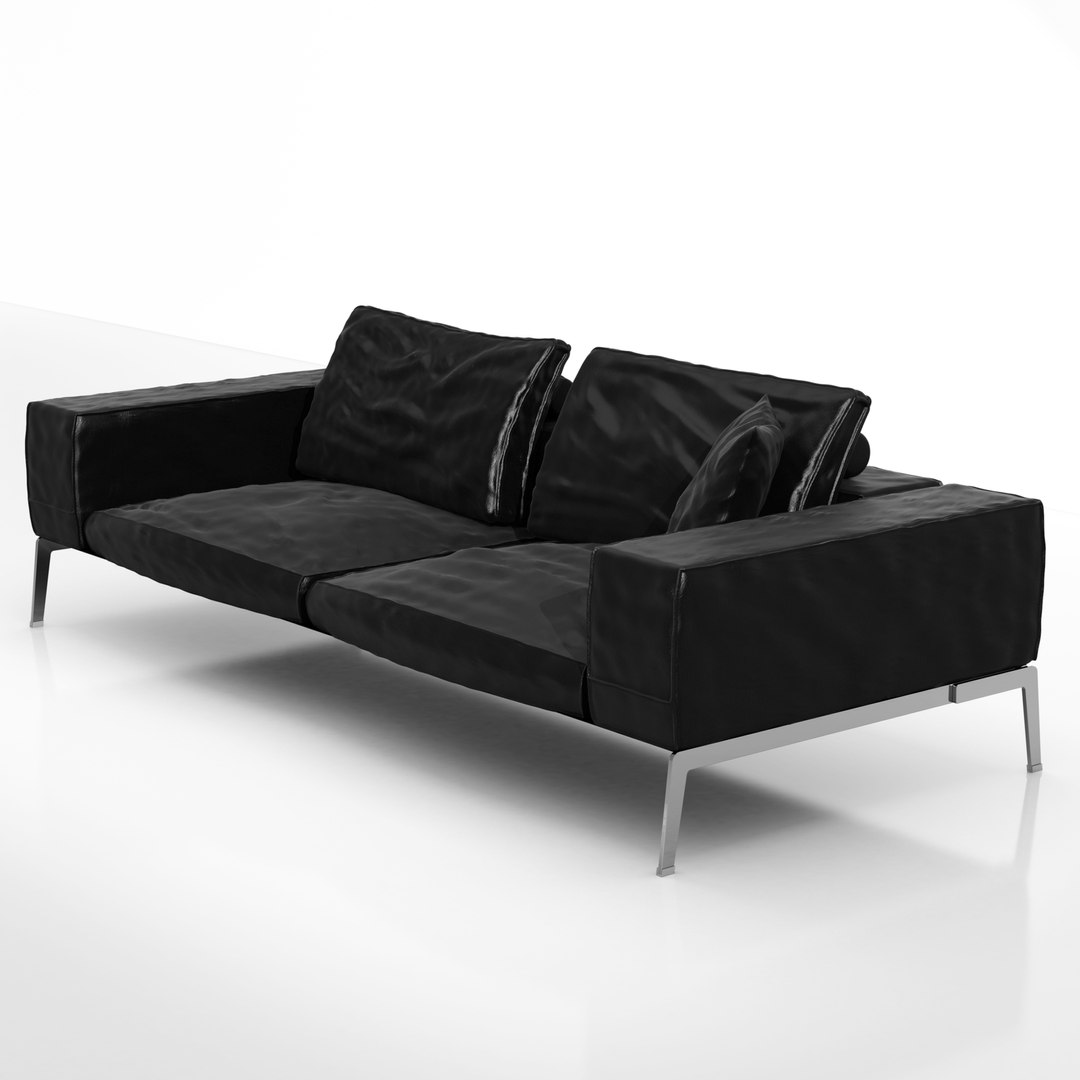 Flexform Lifesteel 240 Cm 3d Model