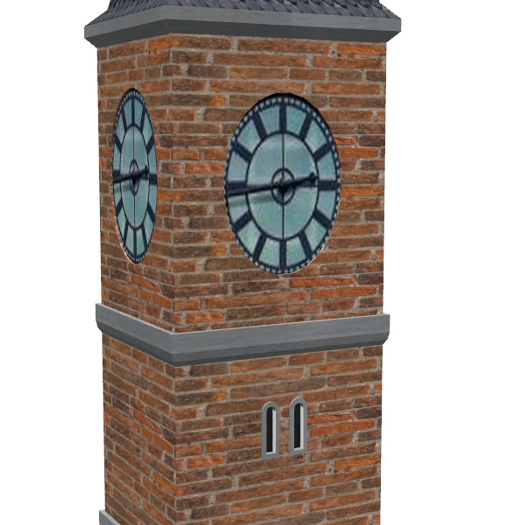 3ds victorian clock tower