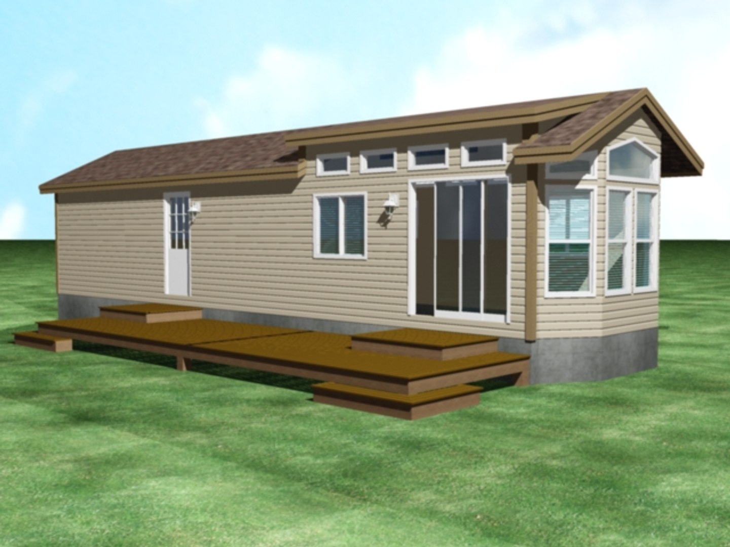 3d Model Park Trailer