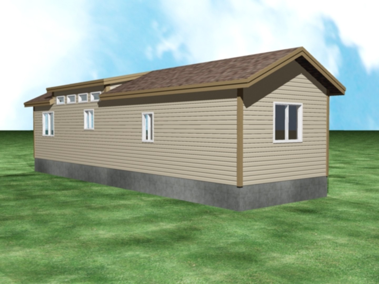 3d Model Park Trailer