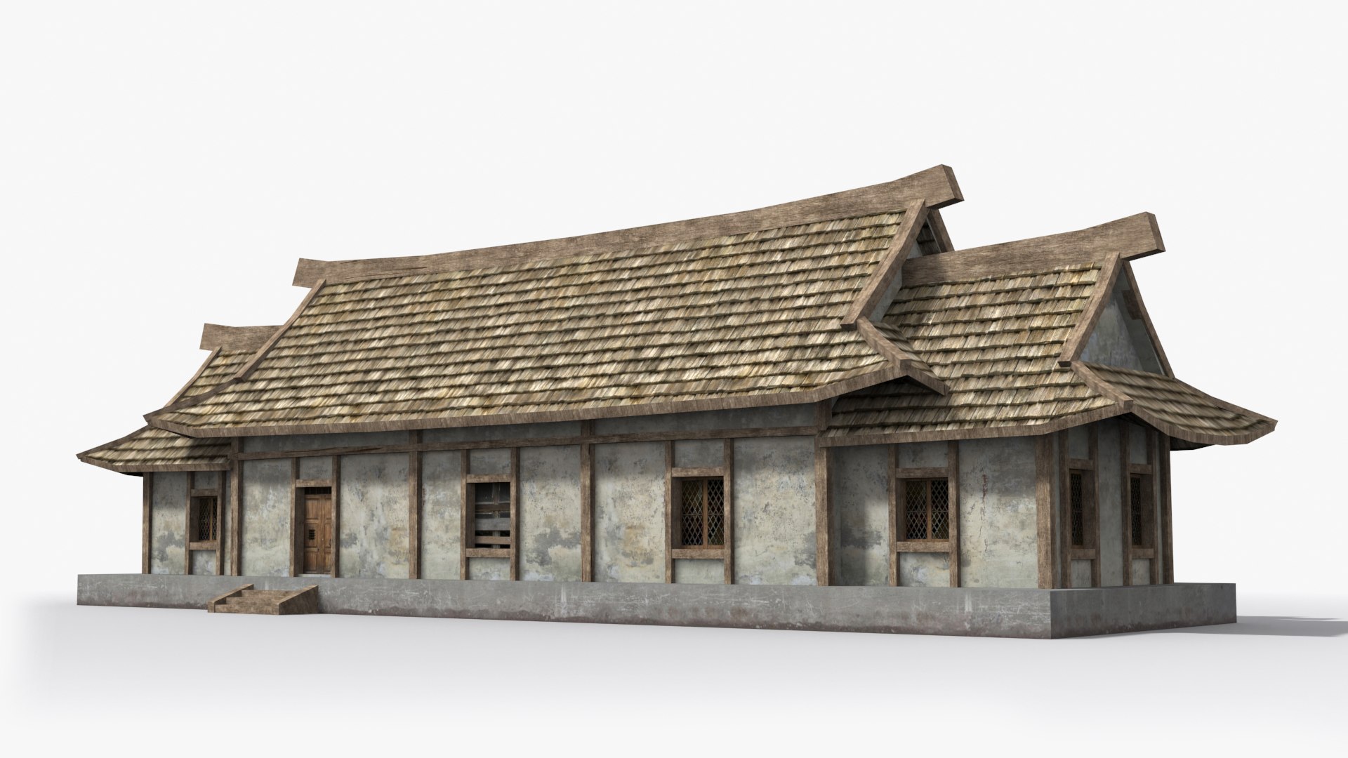 Ancient House X8 3D Model - TurboSquid 1941178