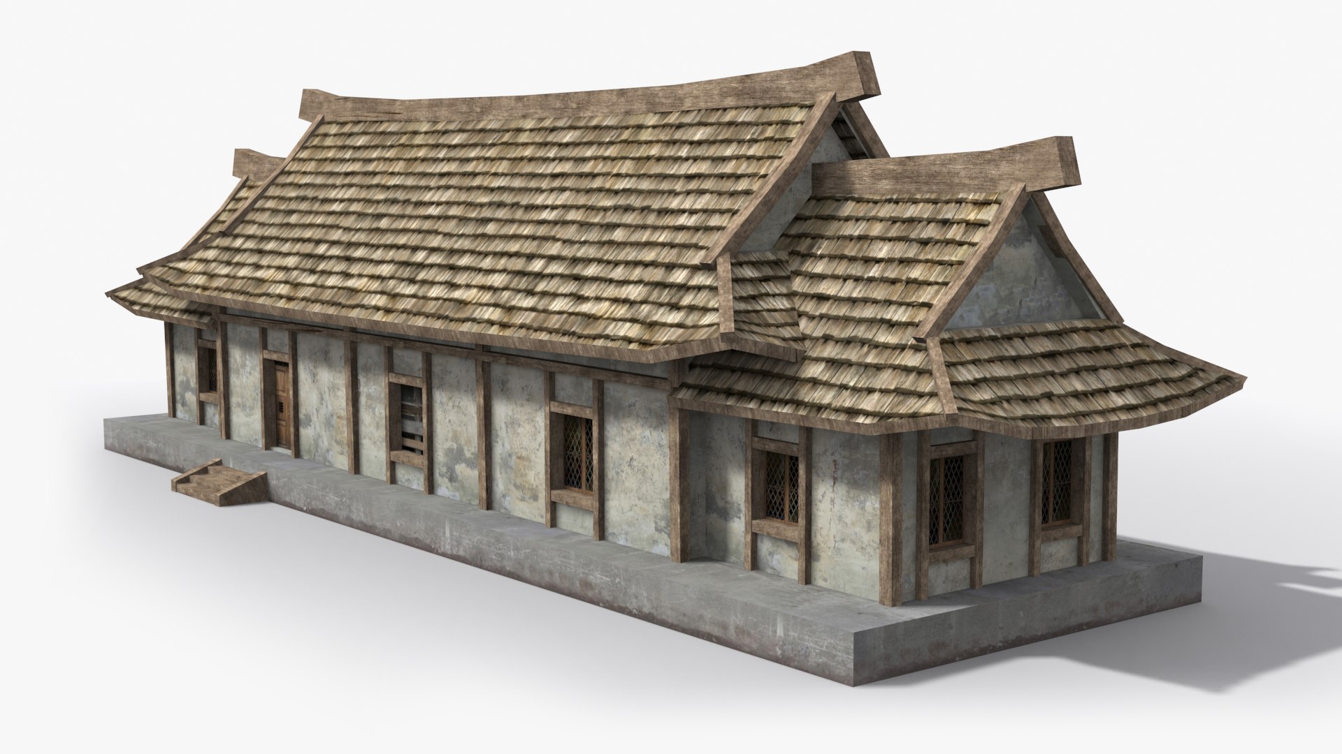 Ancient House X8 3D Model - TurboSquid 1941178