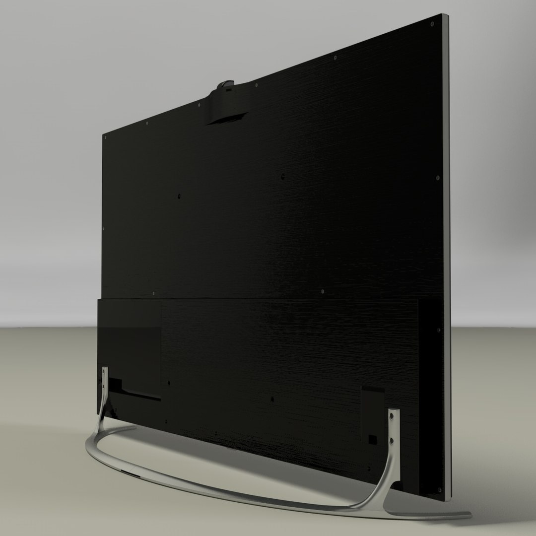 Samsung Smart Tv F8000 3d Model