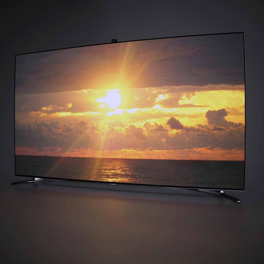 Samsung Smart Tv F8000 3d Model