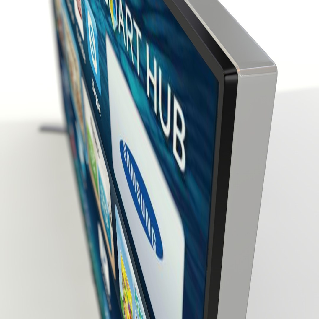 Samsung Smart Tv F8000 3d Model