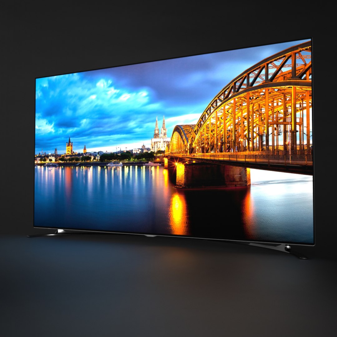 Samsung Smart Tv F8000 3d Model