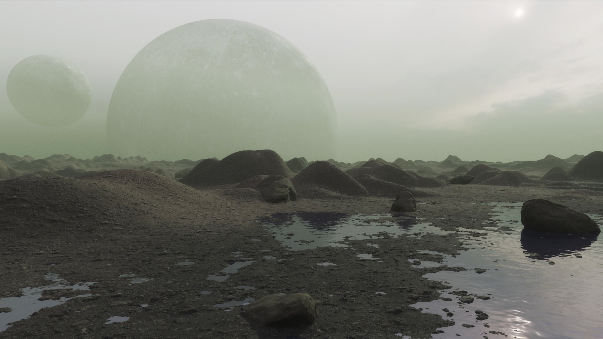 Alien Planet Bundle 3D Model - TurboSquid 2119518