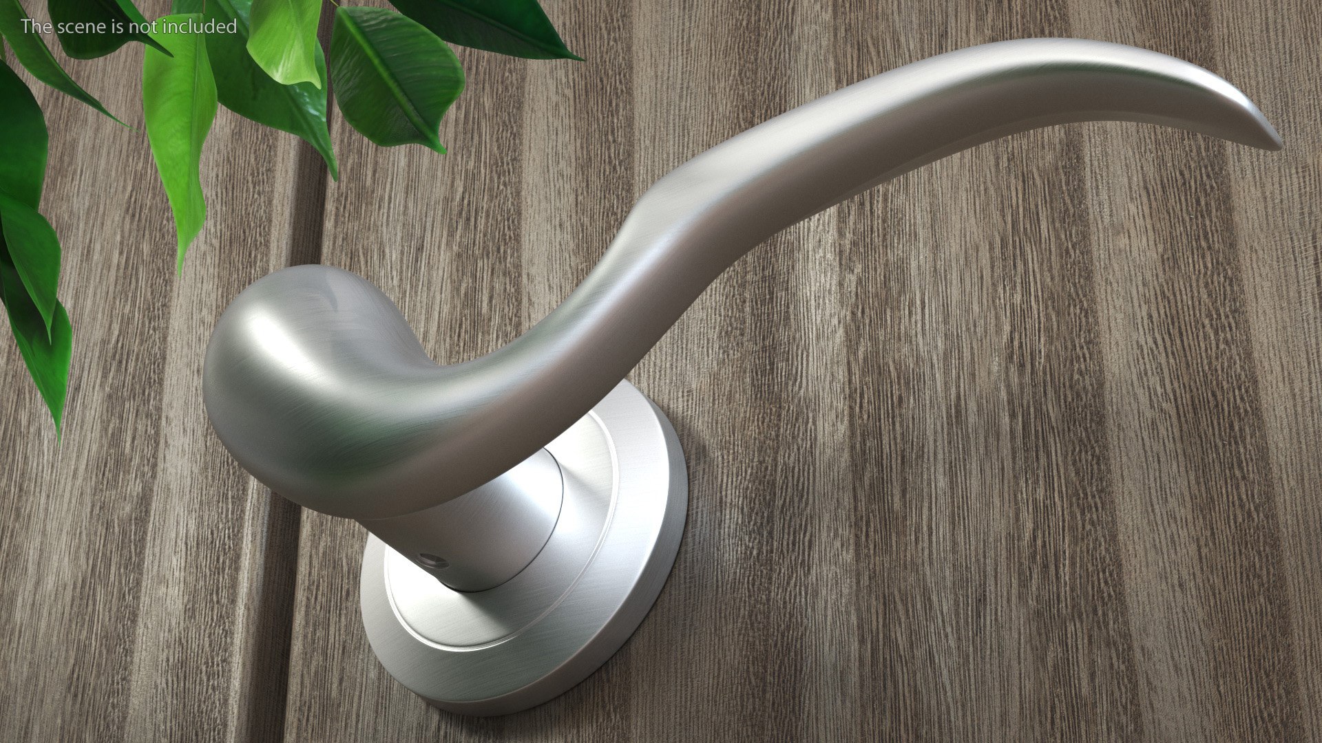 3D Steel Curly Door Handles - TurboSquid 2000833