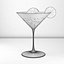 3d model cocktail realistic