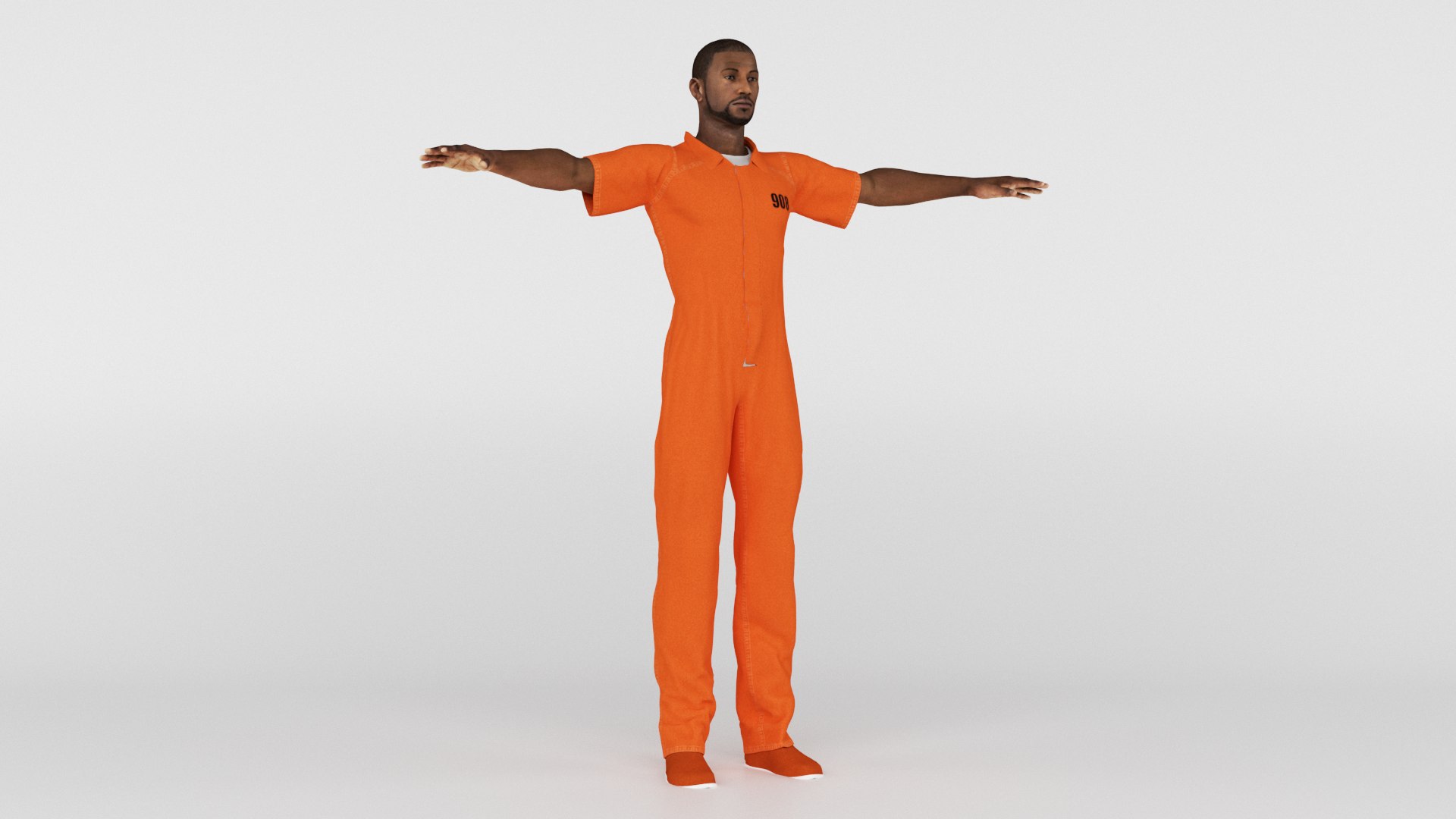 Prisoner 3D Model - TurboSquid 1742193