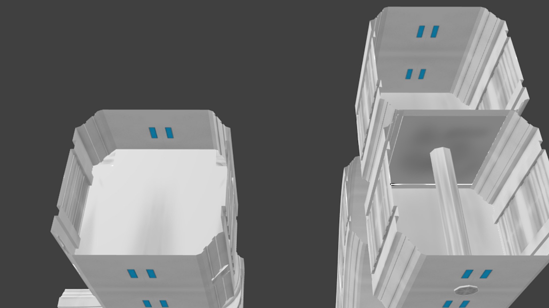 3d Modular Corridors 2 Model