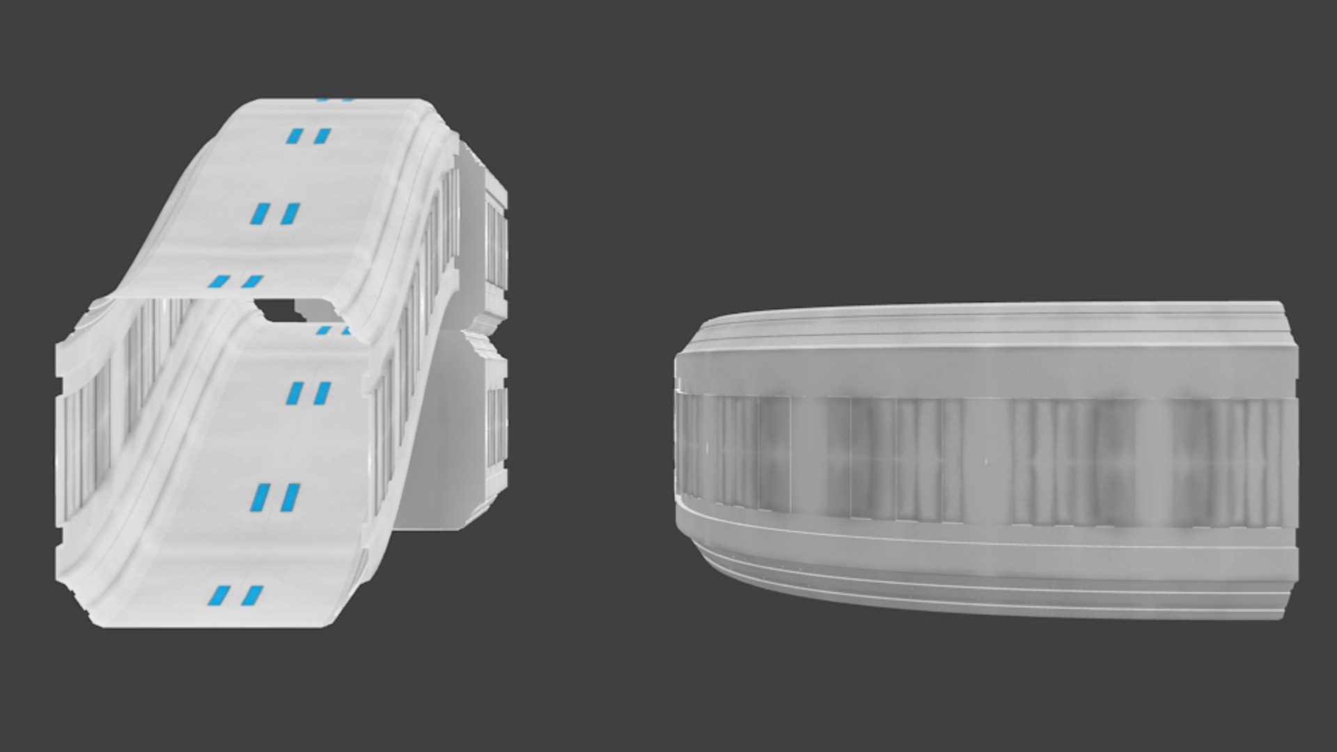 3d Modular Corridors 2 Model