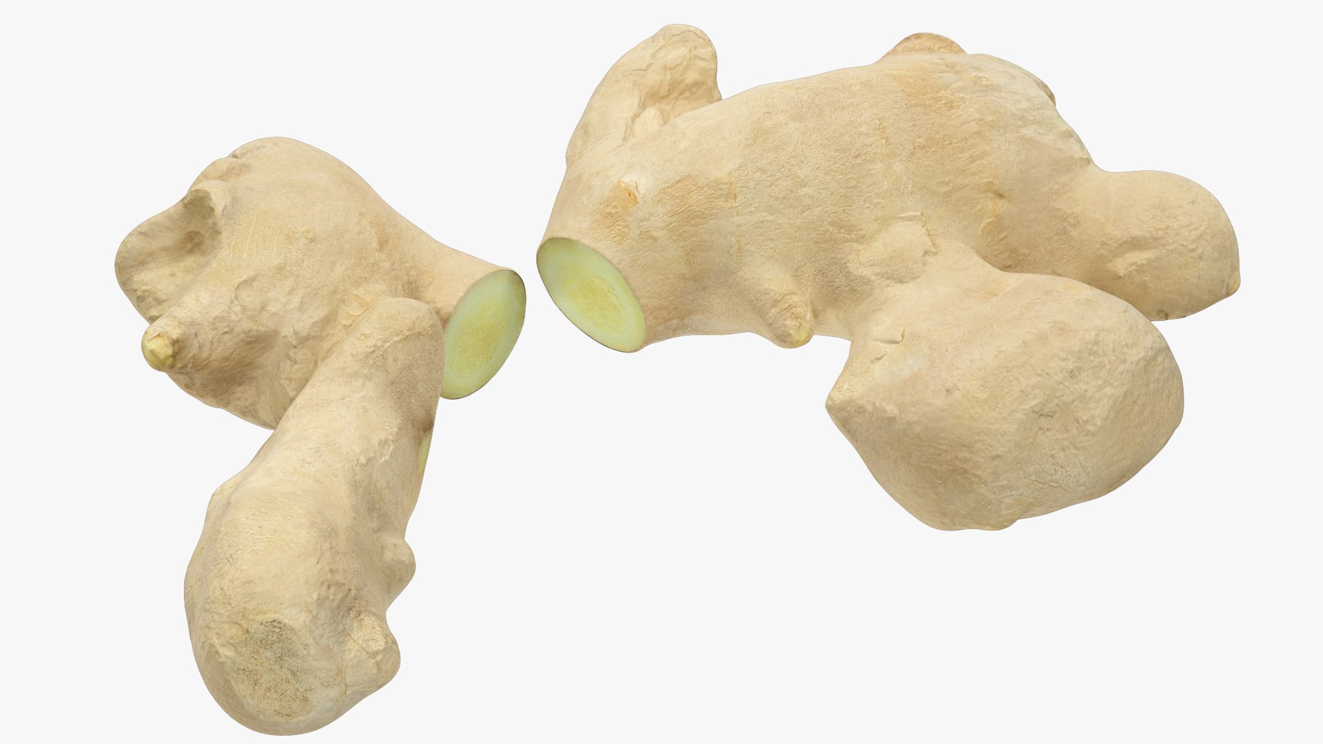 3D Ginger Cut V1 - TurboSquid 2190881