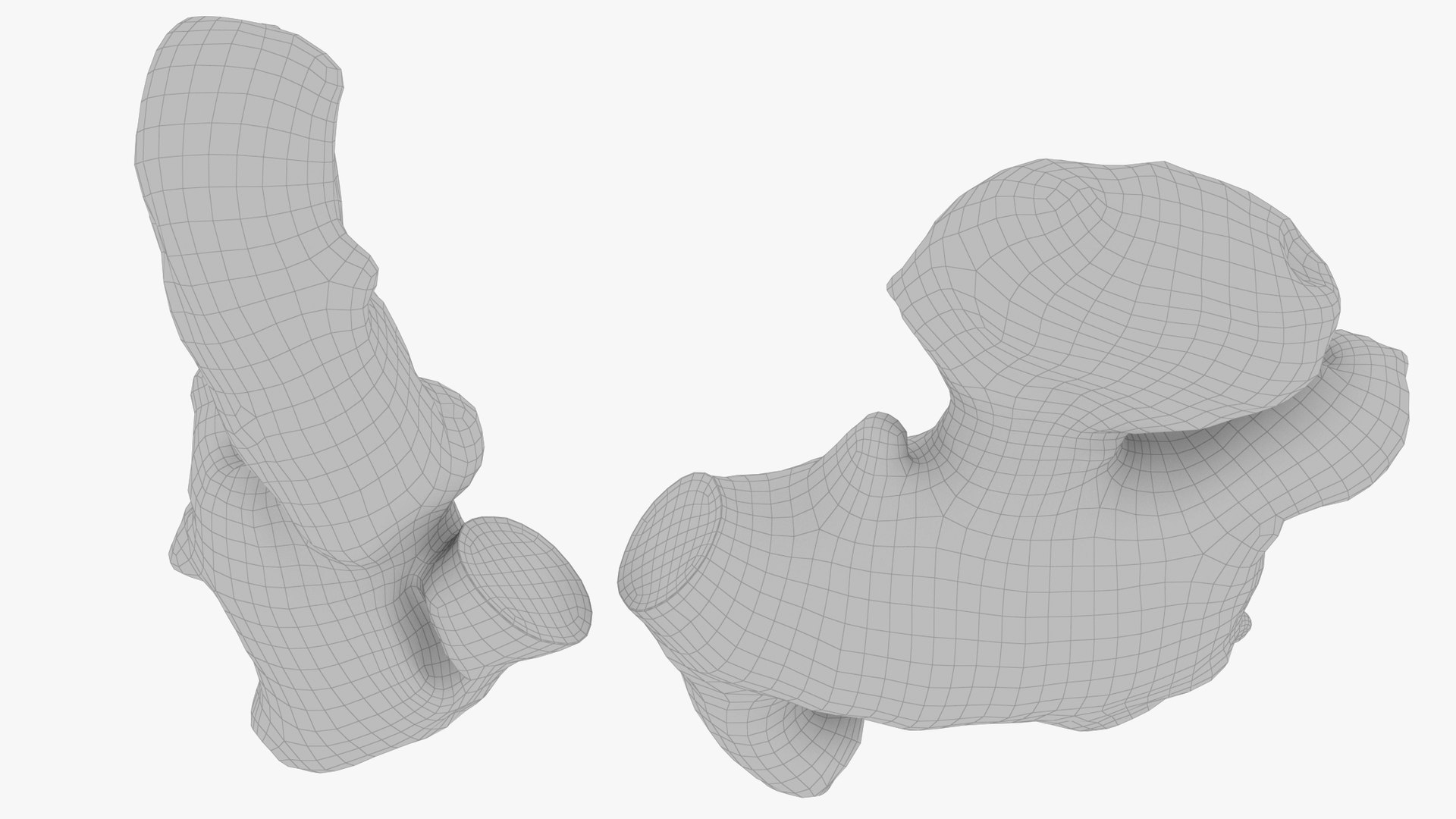 3D Ginger Cut V1 - TurboSquid 2190881