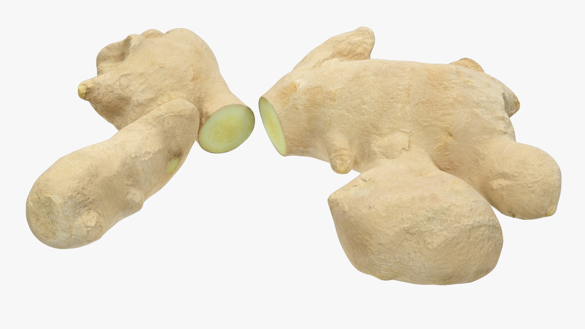 3D Ginger Cut V1 - TurboSquid 2190881