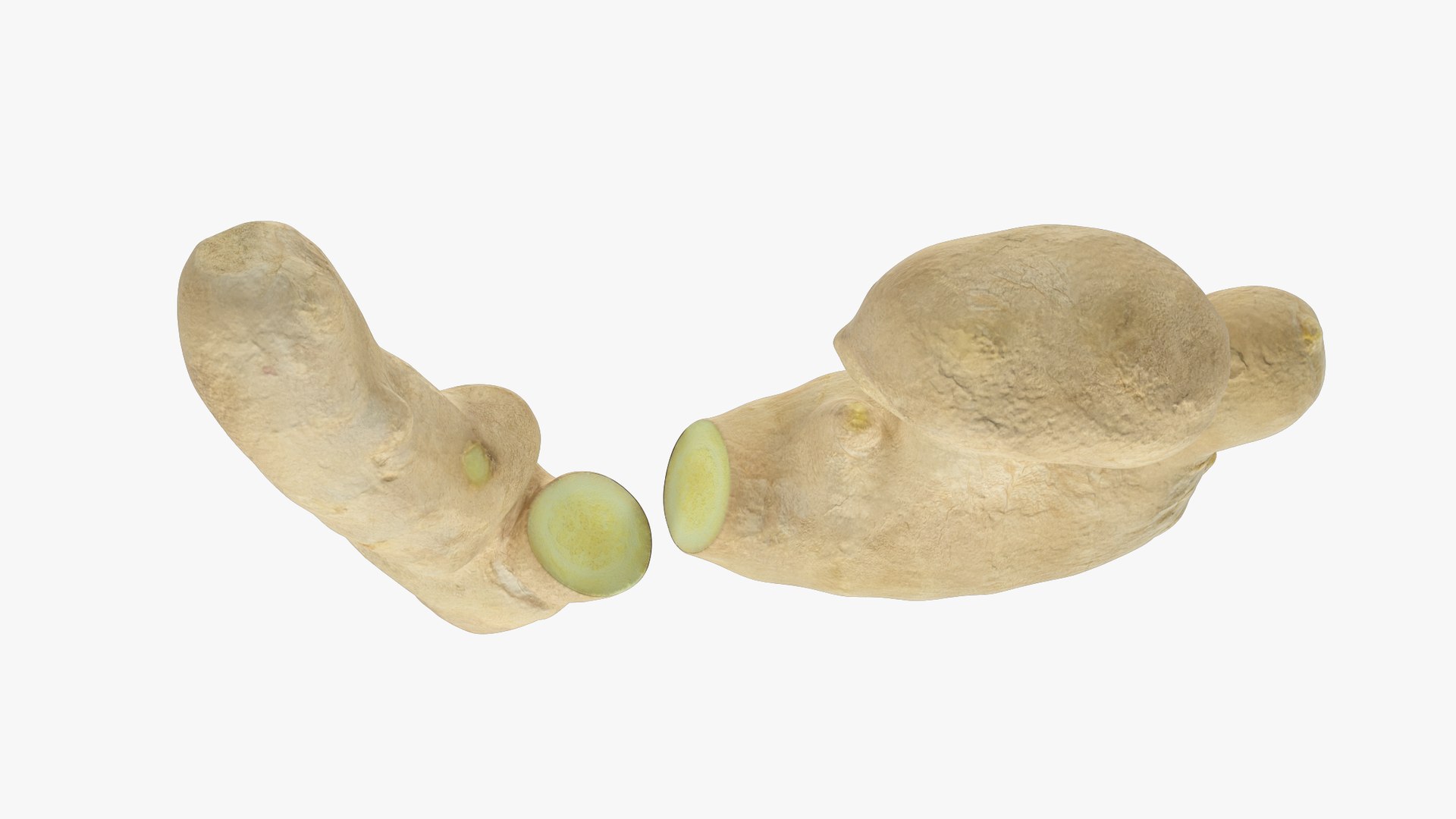 3D Ginger Cut V1 - TurboSquid 2190881