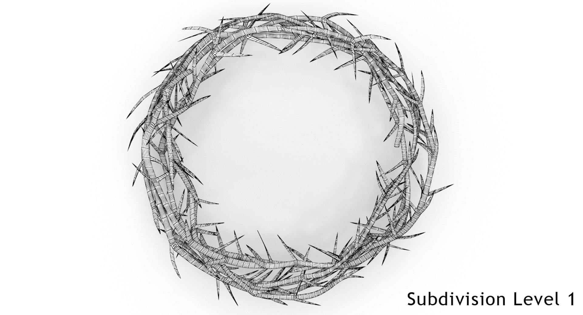 Crown Thorns 3D Model - TurboSquid 1259680