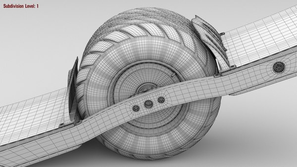3D OneWheel - TurboSquid 1820645