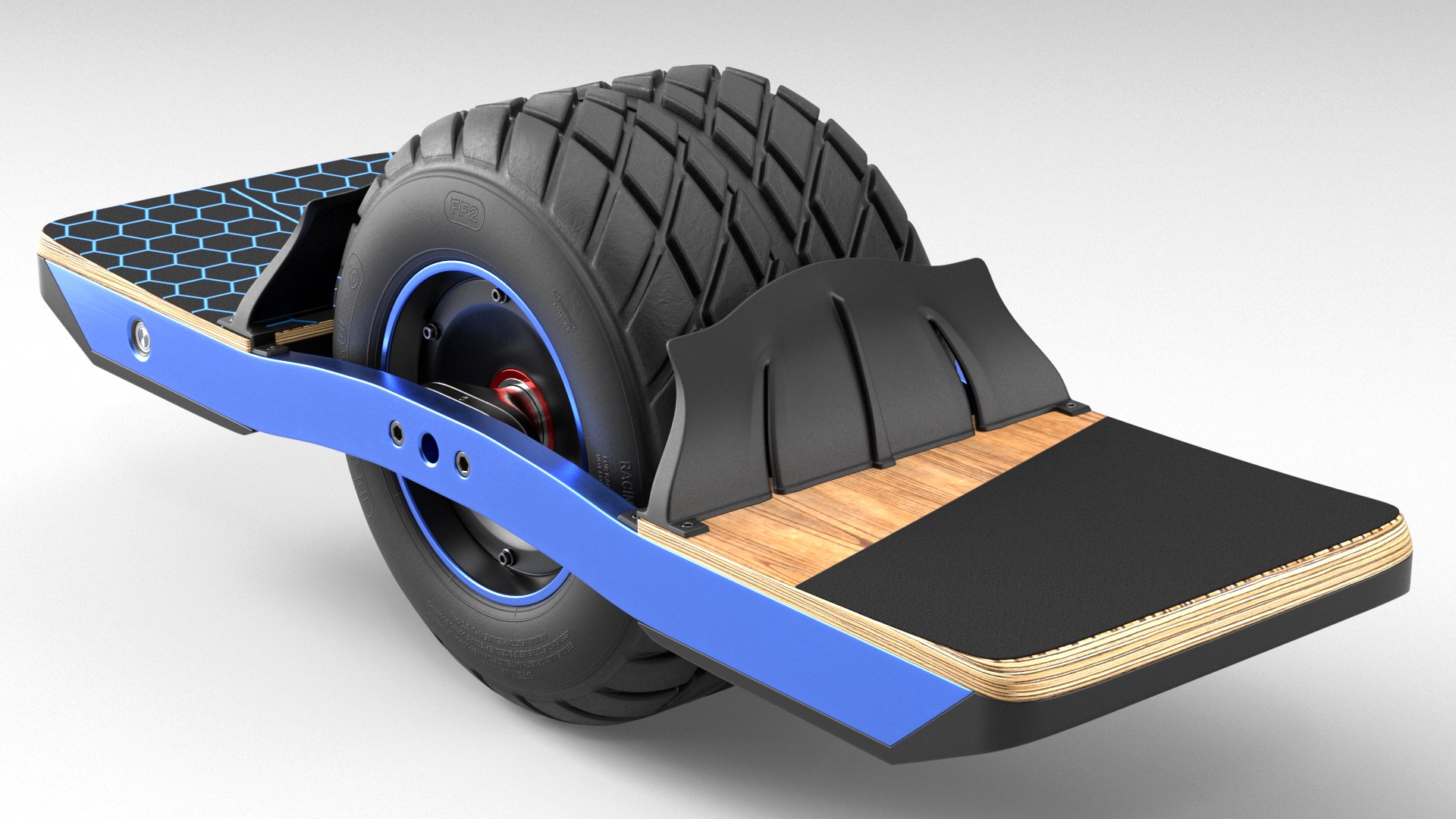3D OneWheel - TurboSquid 1820645
