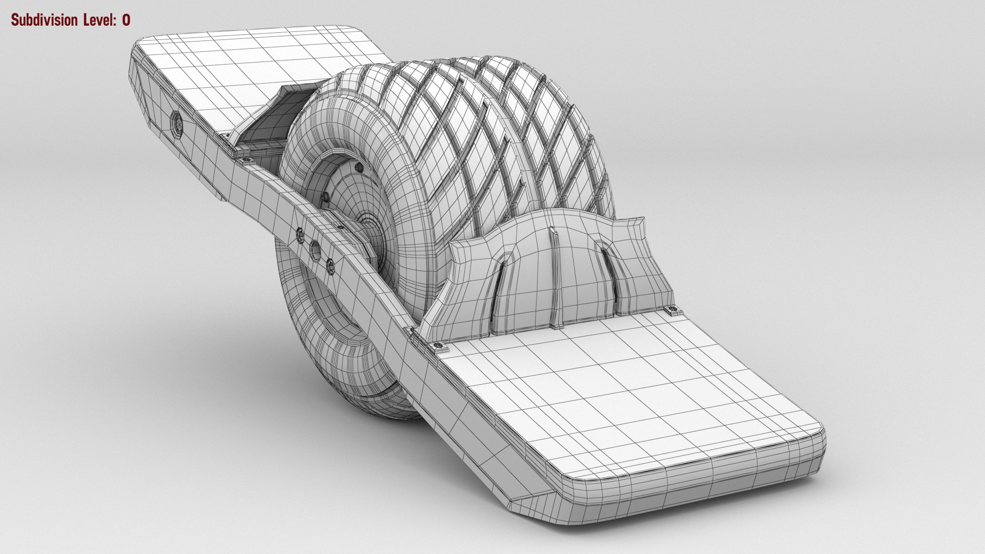 3D OneWheel - TurboSquid 1820645