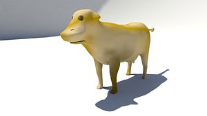 Free 3D Cow Models - Available For Download On TurboSquid
