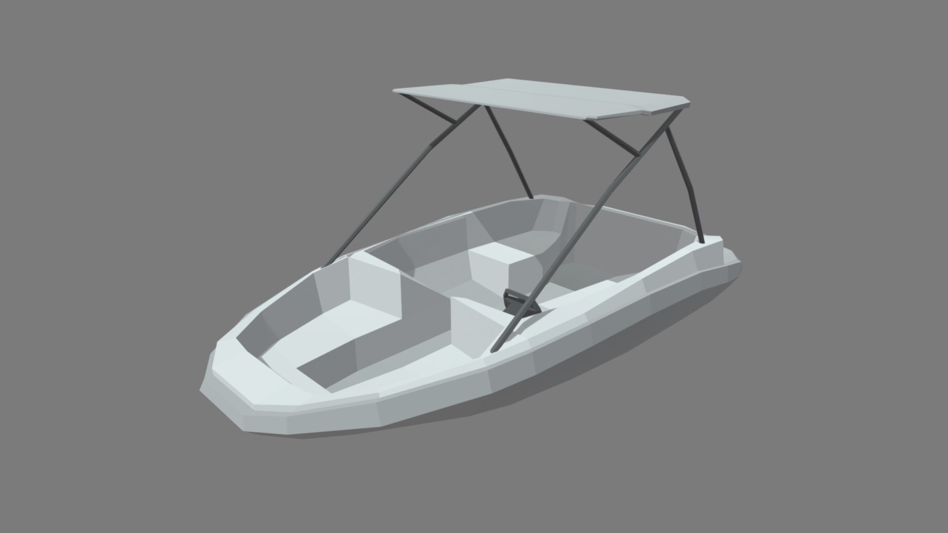 Low Poly Boat 01 Model - TurboSquid 2122798